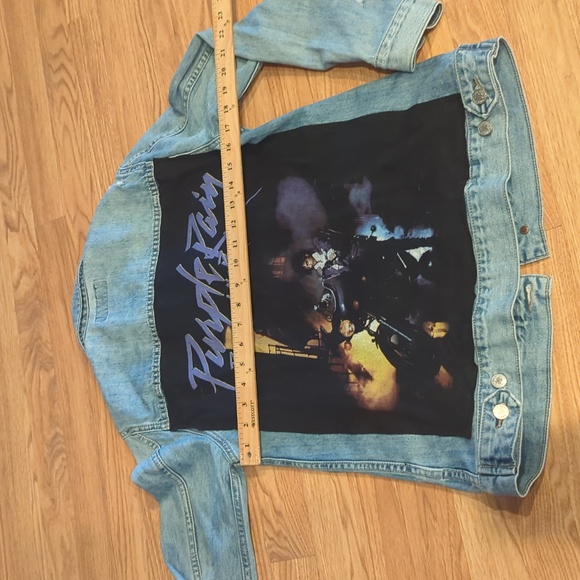 Upcycled | Jackets & Coats | Prince Purple Rain Jean Jacket Upcycled ...